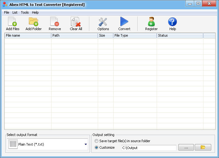 Abex HTML To Text Converter Extract Text Content From HTM HTML Webpage